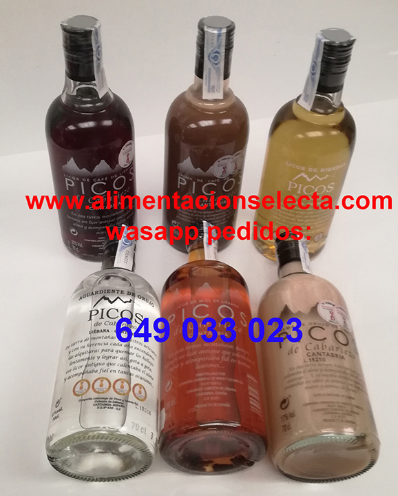 Orujo de Potes Oferta 6 Botellas de Orujo a Escoger por Ustedes Orujo ...